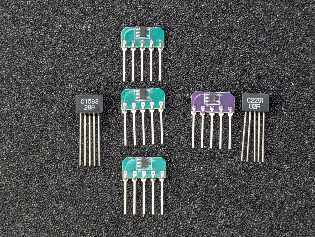 NPN Clowns. TB-303 dual transistor replacements – Michigan Synth Works